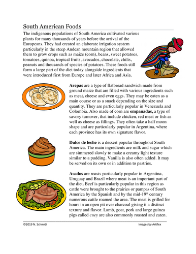 South American Foods: Arepas, Empanadas, Asados (English Verision/Sub ...