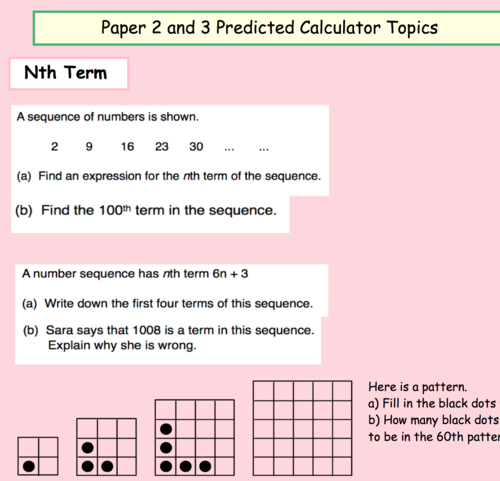 Edexcel Gcse Foundation Maths 2019 Predicted Paper 2 And 3 Revision 
