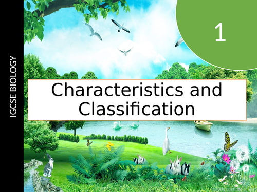 IGCSE classification | Teaching Resources