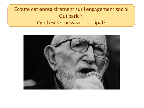 IB French B Organisation sociale L'engagement social Oxford | Teaching ...