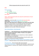 Meta-Ethics revision pack - AQA A-level philosophy | Teaching Resources