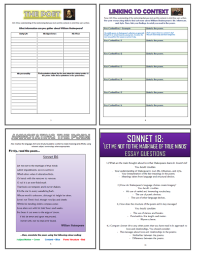 Shakespeare's Sonnet 116 - 'Let me not to the marriage of true minds ...
