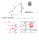 TRIGONOMETRY EXAM QUESTIONS (2D, 3D and NON-CALC )+ WORKING/ANSWERS ...