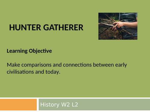 KS2 History - Hunter Gatherers | Teaching Resources