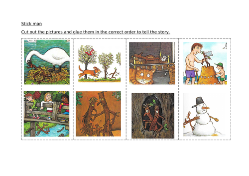Stick Man resource pack | Teaching Resources