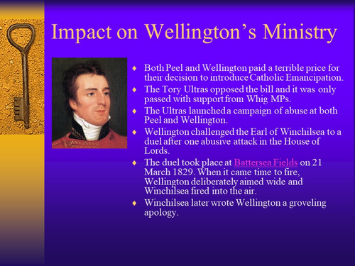 How significant was Catholic Emancipation in 1829? | Teaching Resources