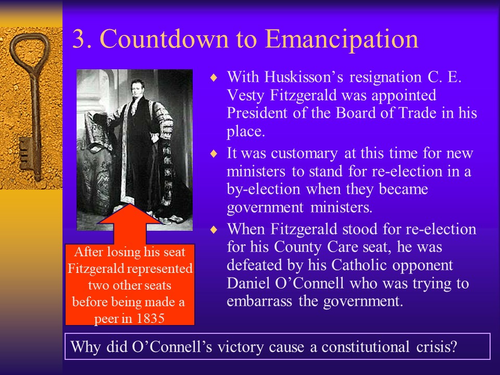 How significant was Catholic Emancipation in 1829? | Teaching Resources