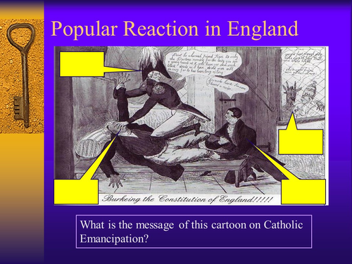 How significant was Catholic Emancipation in 1829? | Teaching Resources