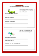 Year 1 Comprehension questions - retrieval | Teaching Resources