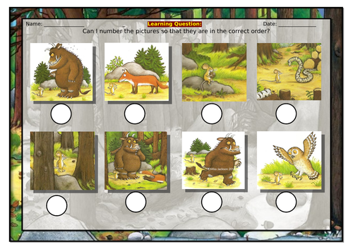 The Gruffalo And The Gruffalo S Child Story Sequencin - vrogue.co