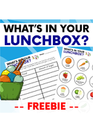 Healthy Eating & Nutrition: What's In Your Lunchbox? | Teaching Resources