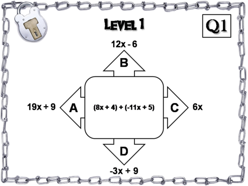 Adding Polynomials Activity: Algebra Escape Room Math Game | Teaching ...