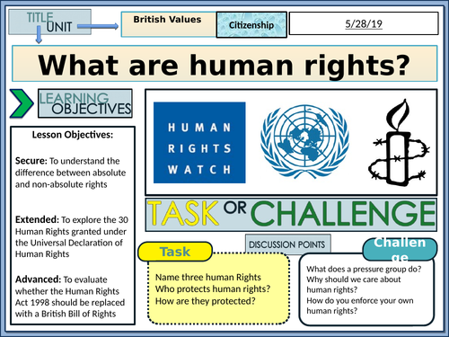 Human Rights | Teaching Resources