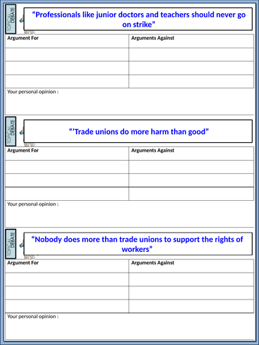 Trade Unions | Teaching Resources