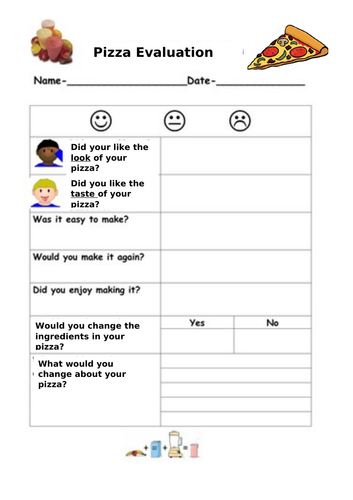 Y5 DT Lesson- Evaluating pizzas | Teaching Resources