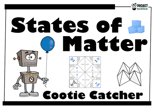 States of Matter Cootie Catcher | Teaching Resources