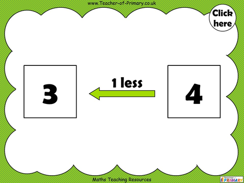 Counting One More and One Less - Year 1 | Teaching Resources