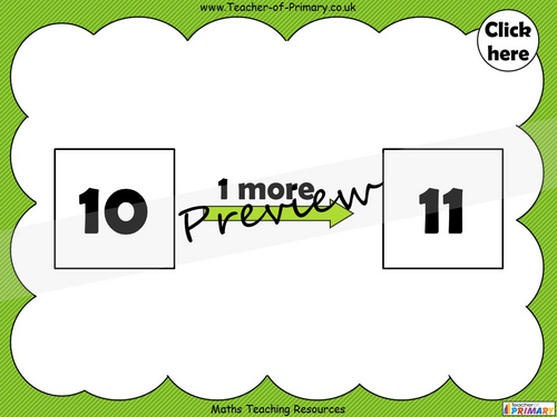 Counting One More and One Less - Year 1 | Teaching Resources