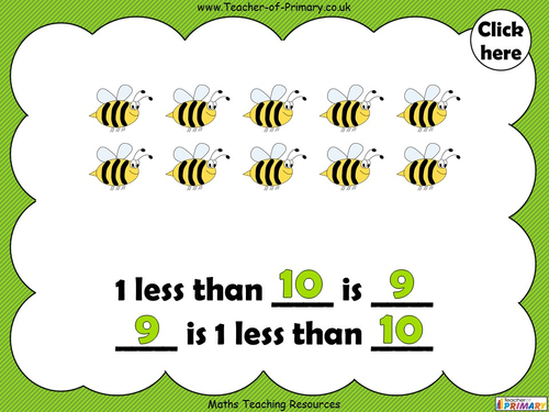 Counting One More and One Less - Year 1 | Teaching Resources