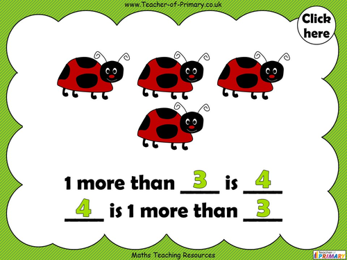 Counting One More and One Less - Year 1 | Teaching Resources
