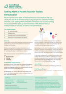 Talking Mental Health Teacher Toolkit | Teaching Resources