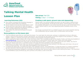 Talking Mental Health Teacher Toolkit | Teaching Resources