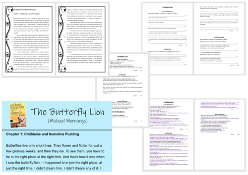 KS2 Reading and Comprehension: Literary Classics (15 Complete Lessons ...