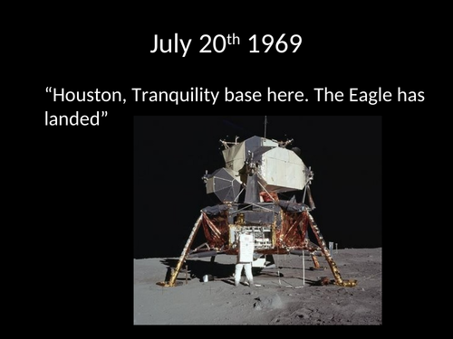 Apollo 11 Anniversary lesson | Teaching Resources