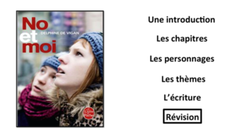 No et Moi- Book Study- Summary sheets- Revision- French A Level ...