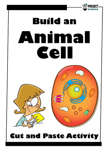 Animal Cell Cut and Paste Activity | Teaching Resources