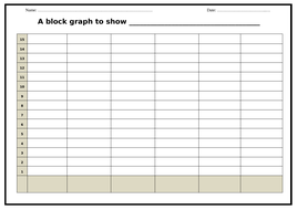 Block Graph Template | Teaching Resources