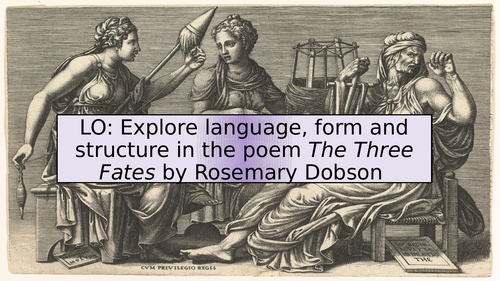 The Three Fates Rosemary Dobson | Teaching Resources
