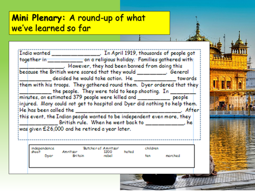 Amritsar Massacre | Teaching Resources