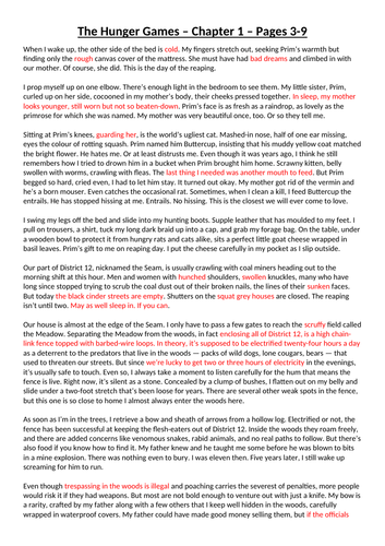 The Hunger Games - Complete SOW (KS3) | Teaching Resources