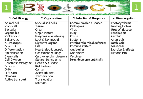 AQA Science Trilogy 6 Paper Overview Poster | Teaching Resources