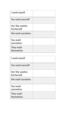 ¿Cómo te preparas? 2 lessons -Reflexive Verbs and Routines | Teaching ...