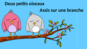 Deux petits oiseaux by hammerite | Teaching Resources