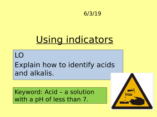 AQA KS3 YEAR 7 - CHEMISTRY - REACTIONS | Teaching Resources