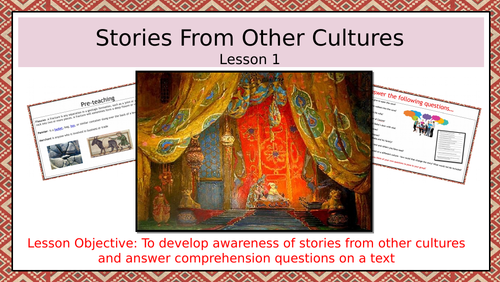English- Stories from Other Cultures- 6x lessons BUMPER PACK ...