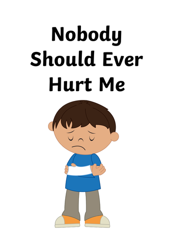 Nobody Should Ever Hurt Me Social Story | Teaching Resources