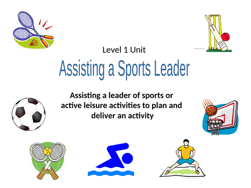 Assisting a Sports Leader Booklet | Teaching Resources