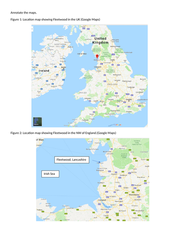 Edexcel B GCSE Geography 9-1 Coastal fieldwork pack | Teaching Resources