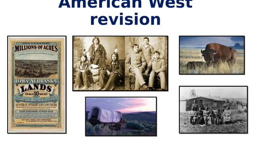 2019 Edexcel 9-1 Paper 2 American West revision lesson | Teaching Resources