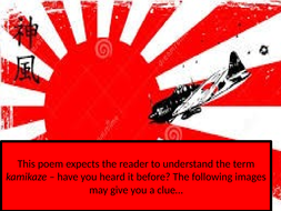 Lesson on Beatrice Garland's Kamikaze | Teaching Resources
