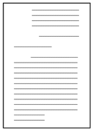 Letter Writing Templates | Teaching Resources