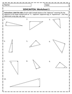 SOH CAH TOA - 7 Worksheet Set - Answers Included | Teaching Resources