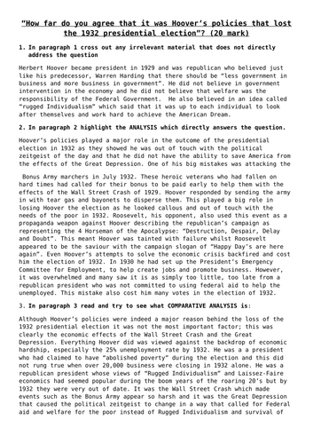 Lesson 5 & 6 - FDR and the New Deal A Level edexcel | Teaching Resources
