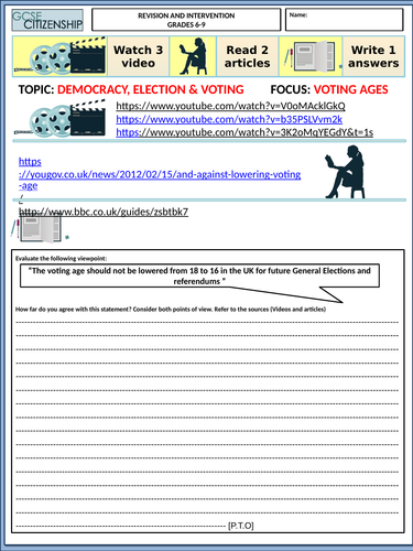 Class elections and Voting | Teaching Resources