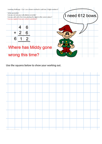 Maths Column Addition Secret Message Lesson (Christmas) | Teaching ...