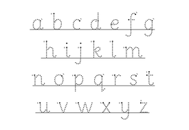 Alphabet Writing Practice | Teaching Resources